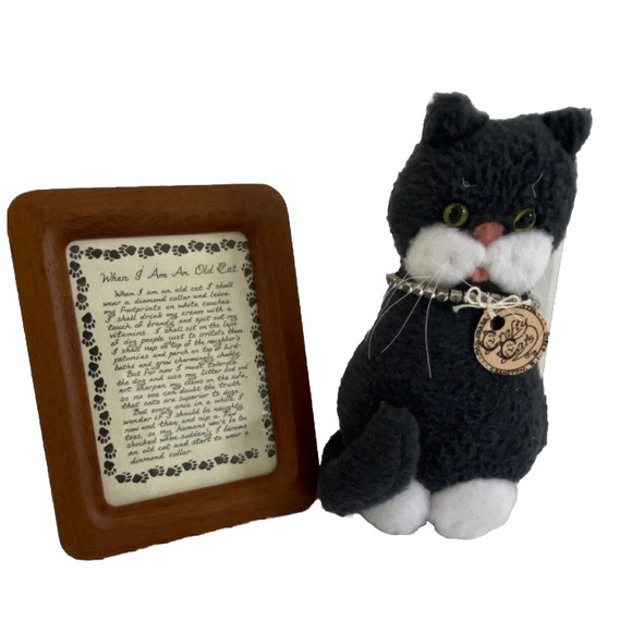 vintage handmade | Accents | Vintage Handmade Crafty Cat Stuffed Animal ...